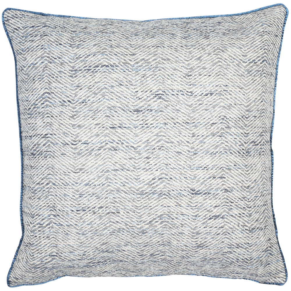 Malini Ripple Navy Cushion - Malini
